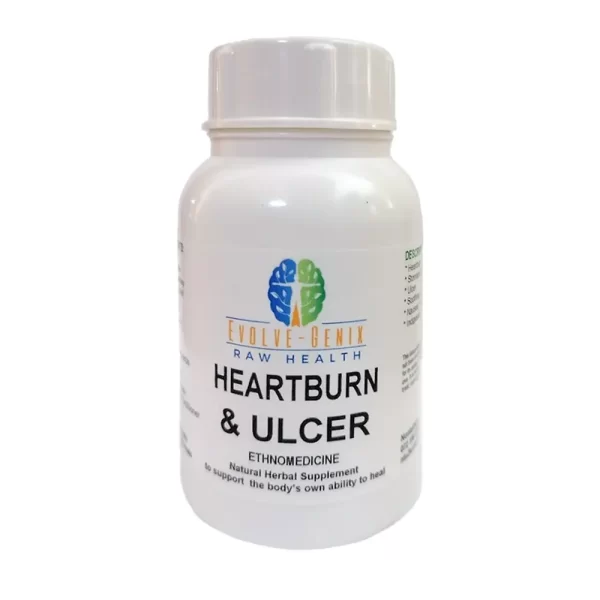 Heartburn and Ulcer (60 Capsules) | Evolve-Genix
